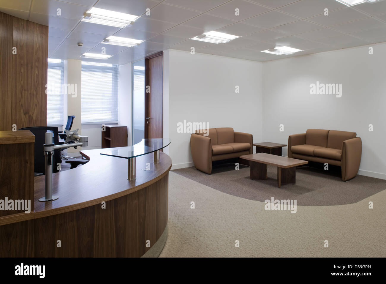 office interior reception Stock Photo - Alamy