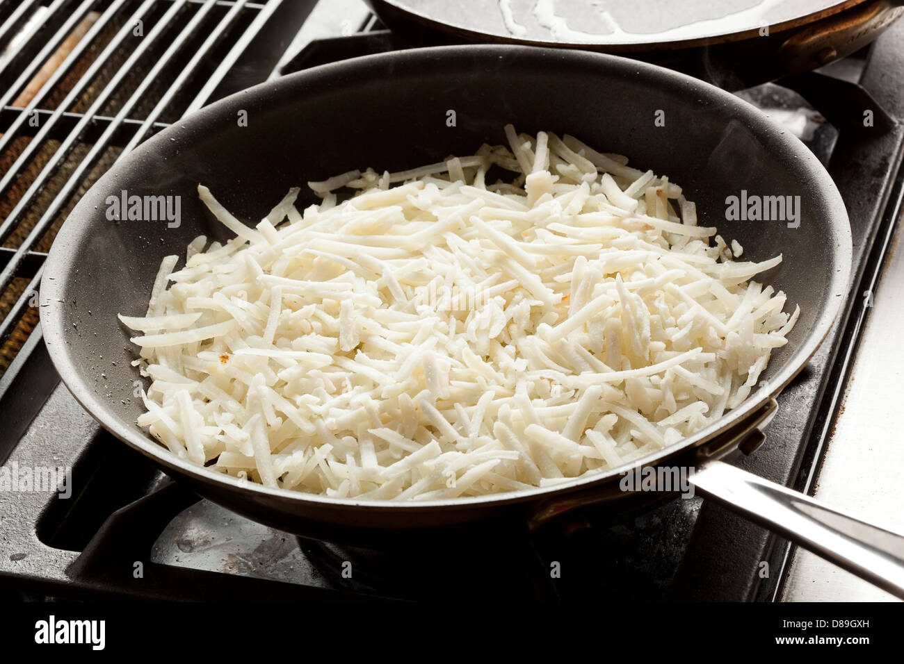 Fresh Homemade Hash Browns to eat for breakfast Stock Photo - Alamy