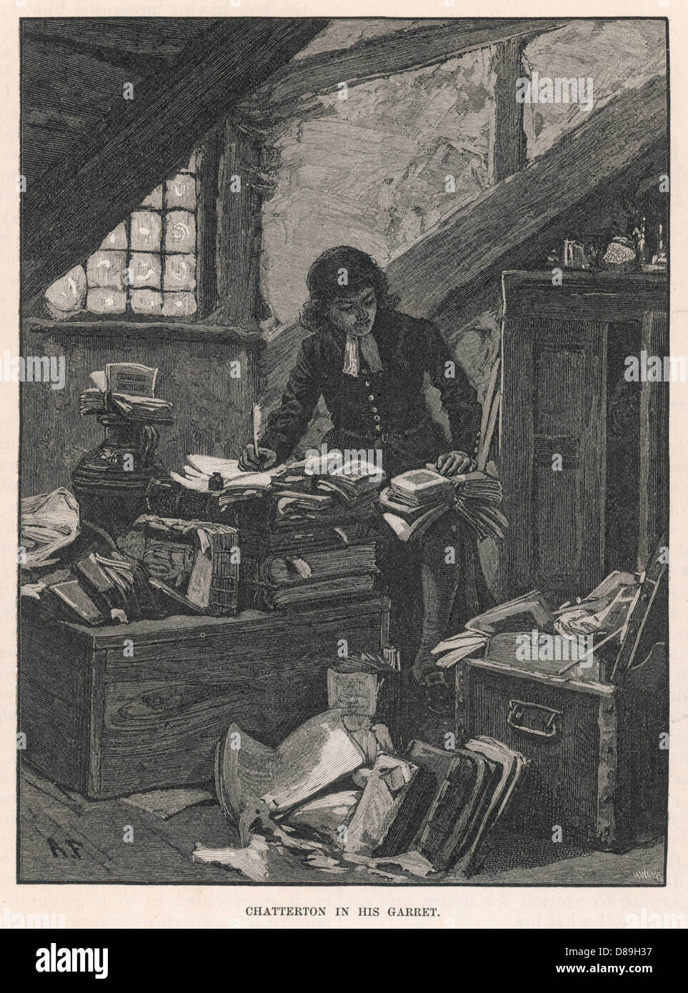 Thomas chatterton hi-res stock photography and images - Alamy
