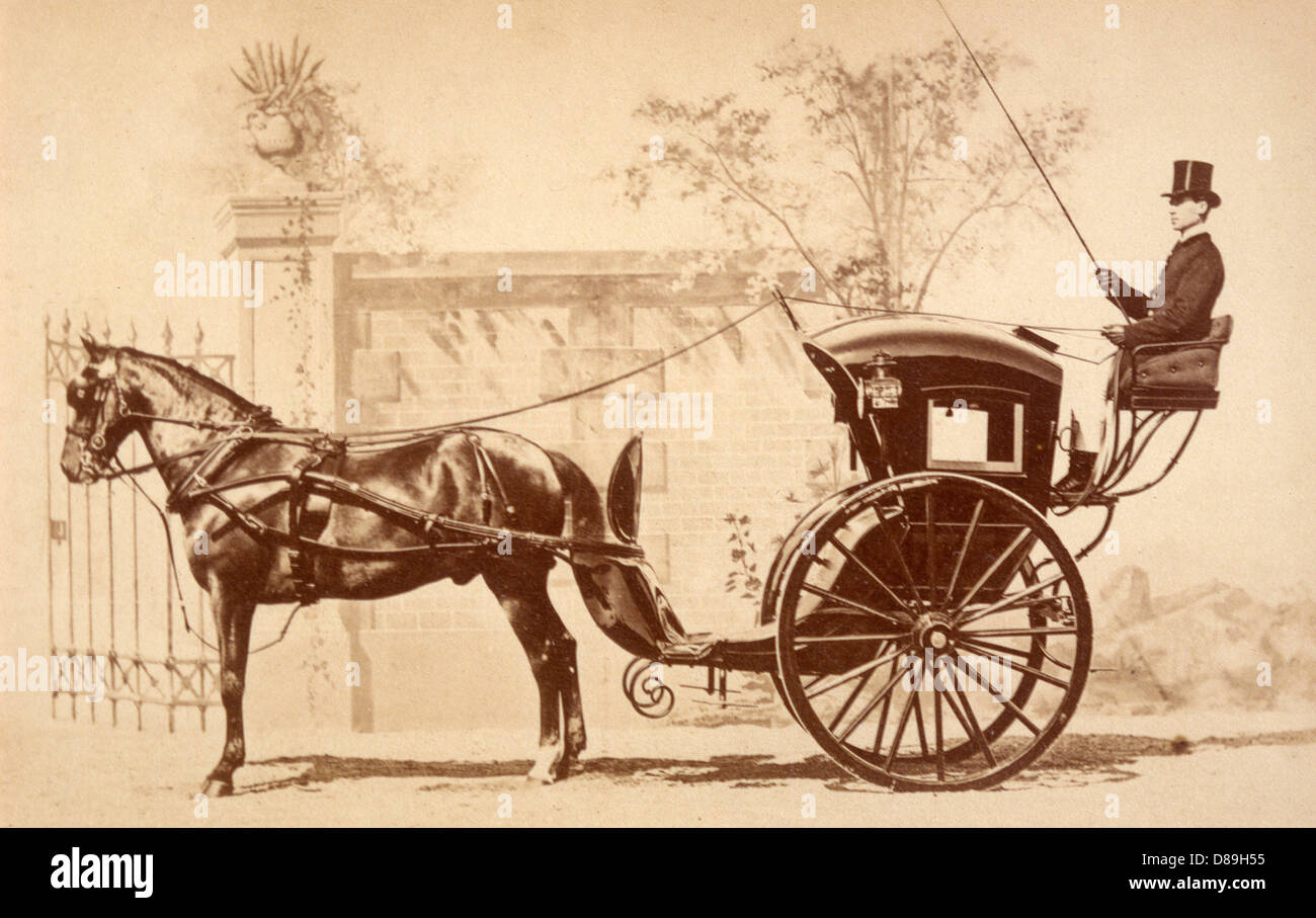 Hansom cab hi-res stock photography and images - Alamy