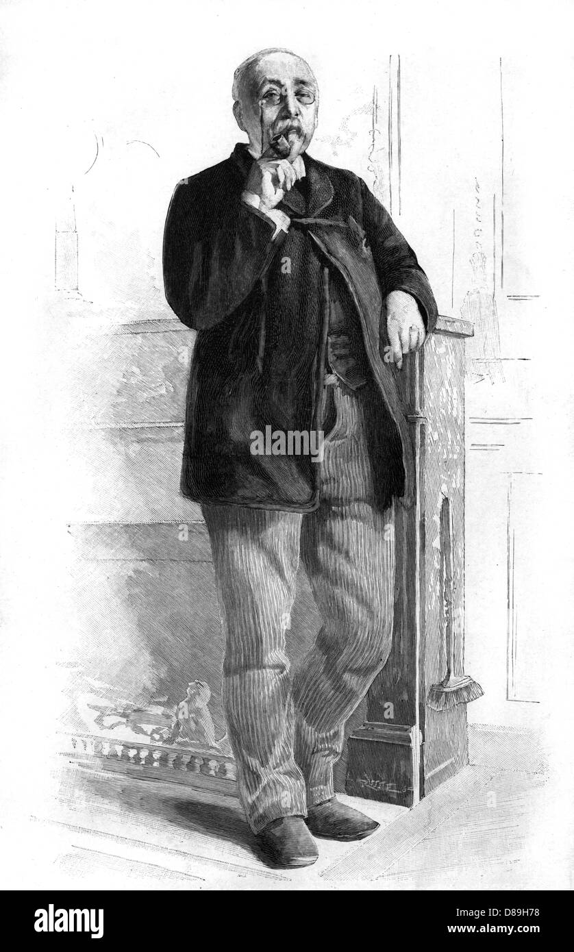Charles Victor Cherbuliez, writer Stock Photo - Alamy