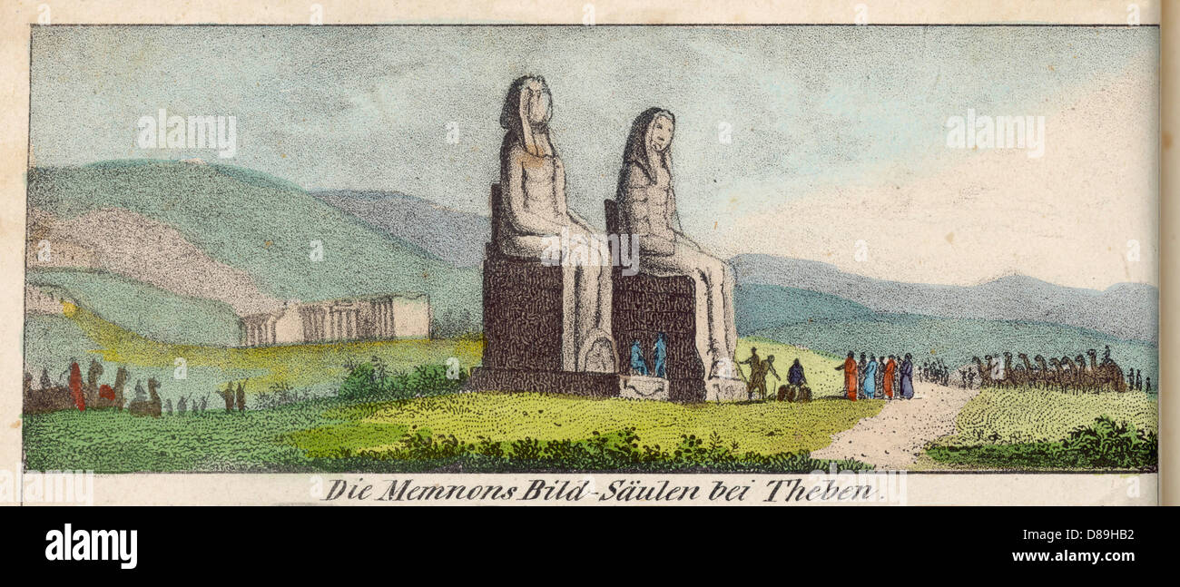 STATUE OF MEMNON Stock Photo - Alamy