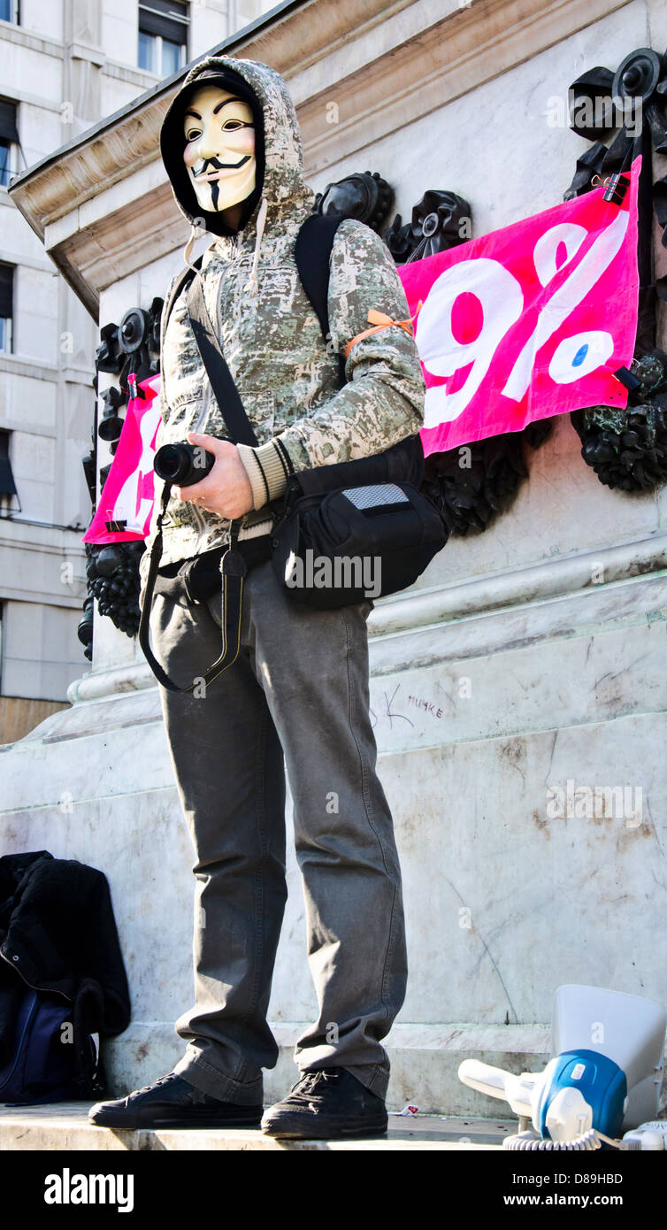 Anonymous photographer in Belgrade Stock Photo - Alamy