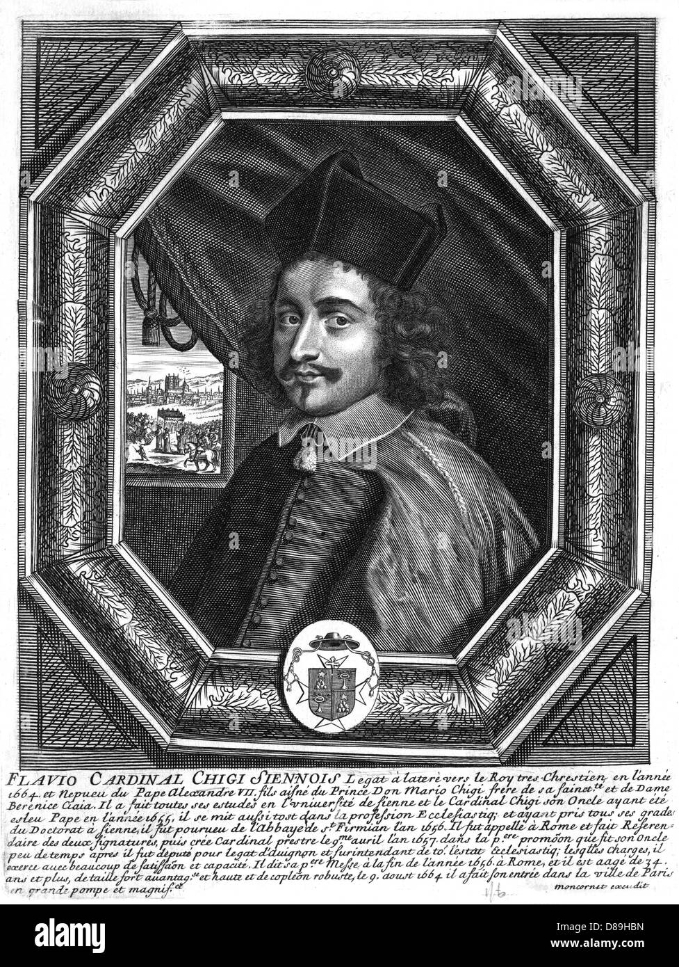 CARDINAL FLAVIO CHIGI Stock Photo - Alamy