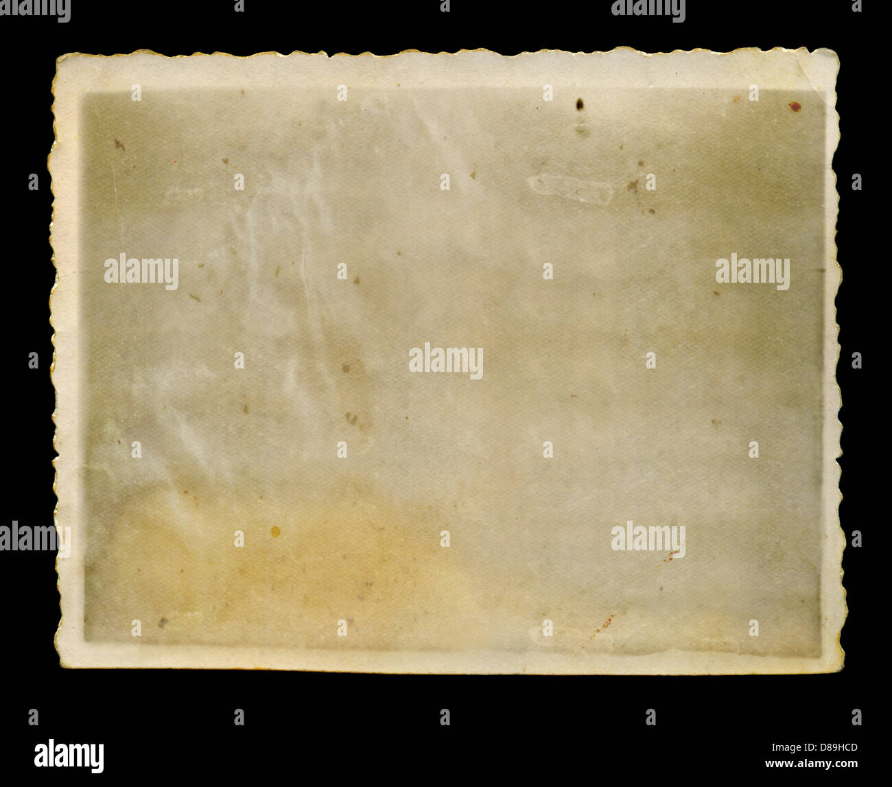 Antique faded blank grunge photo with jagged white border background ...