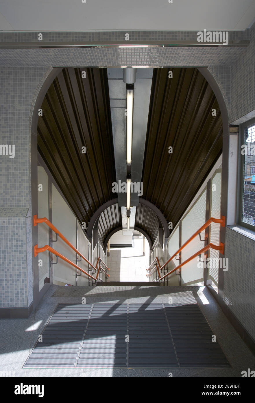 London Overground East London Railway Surrey Quays Station Stock Photo ...