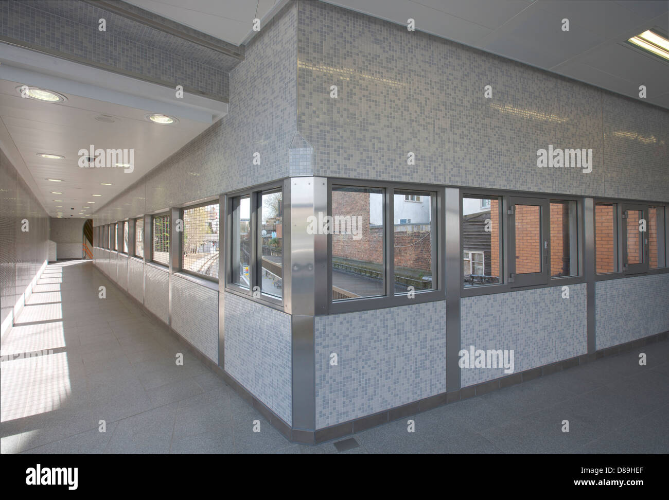 London Overground East London Railway Surrey Quays Station Stock Photo ...