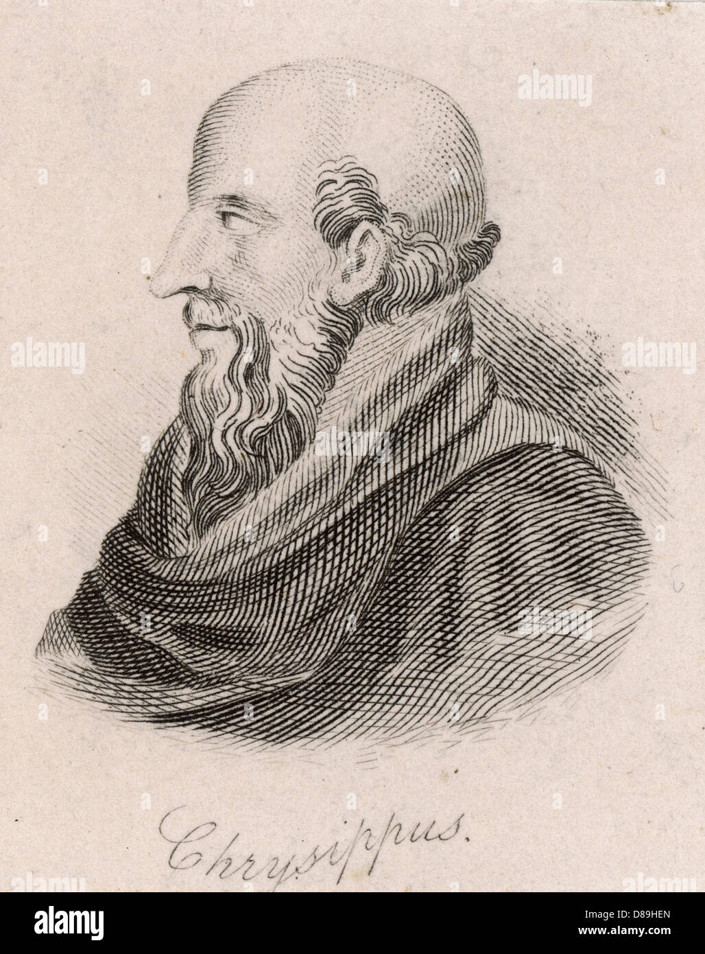 Chrysippus philosopher hi-res stock photography and images - Alamy