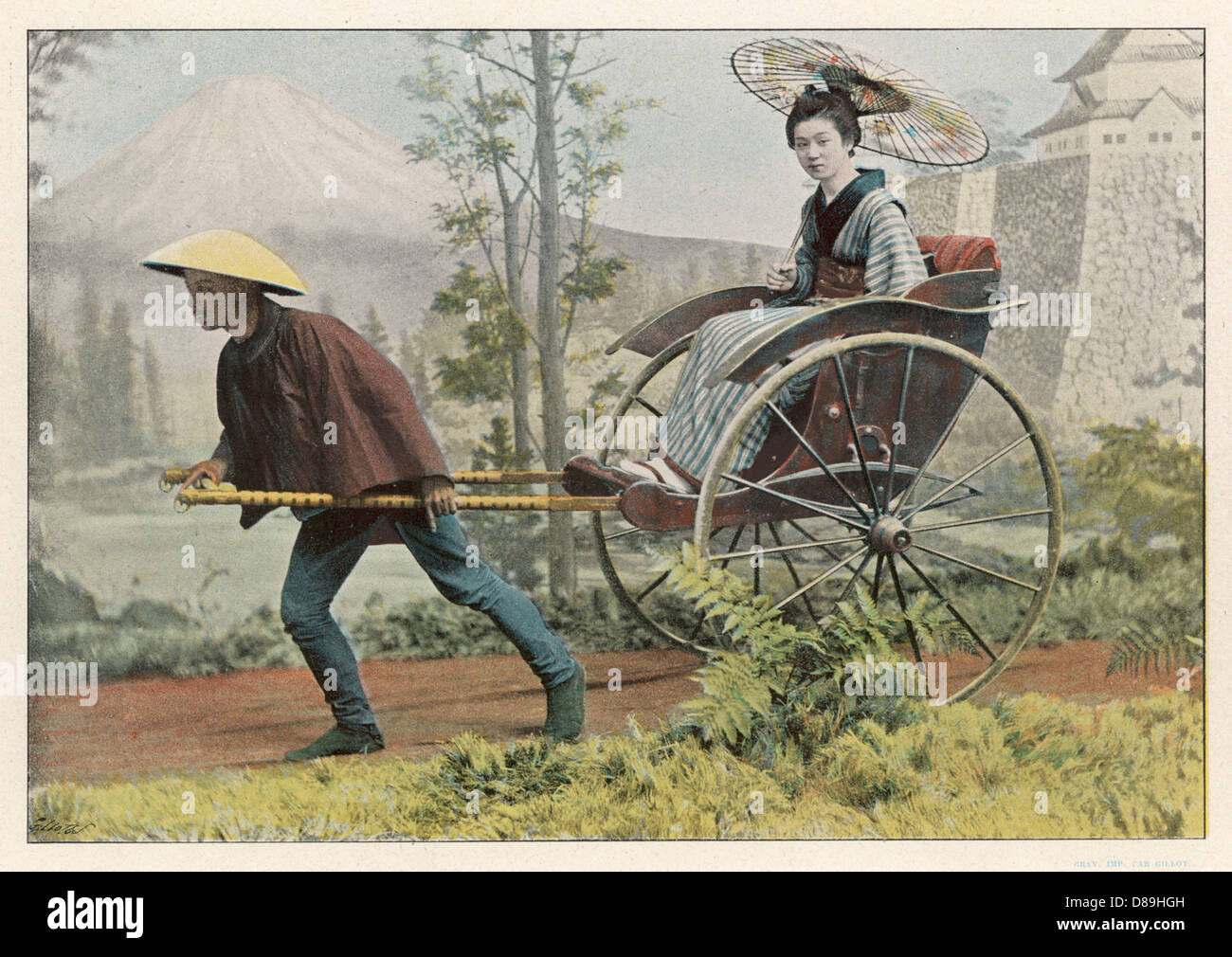 Man powered rickshaw hi-res stock photography and images - Alamy