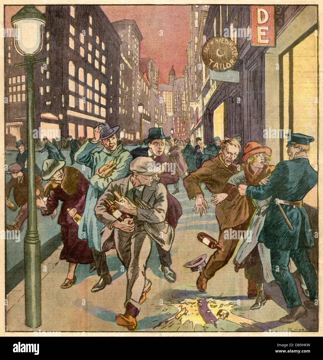 LOOTING SECRET WHISKEY Stock Photo - Alamy