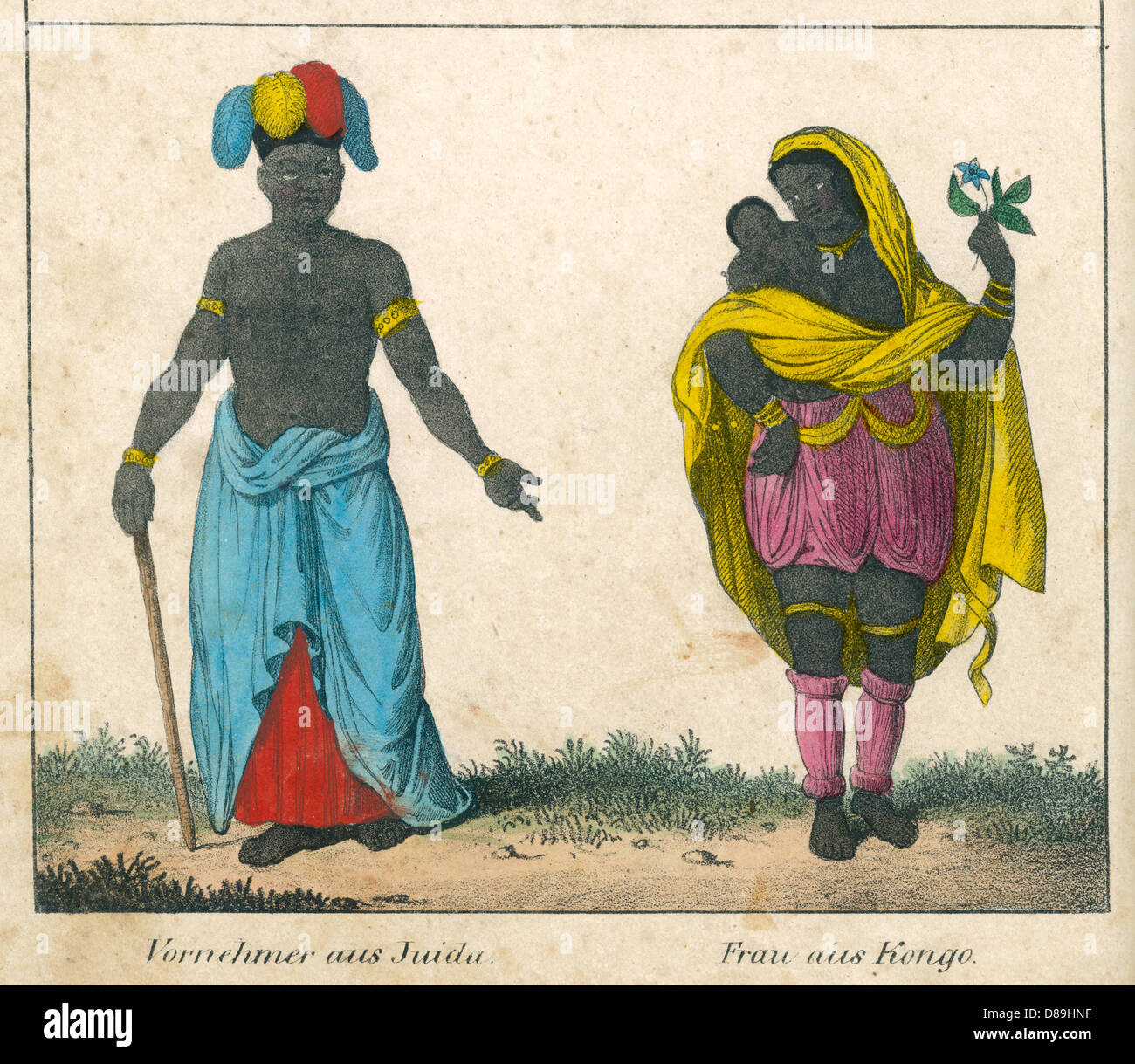 Racial Types Congo Stock Photo - Alamy