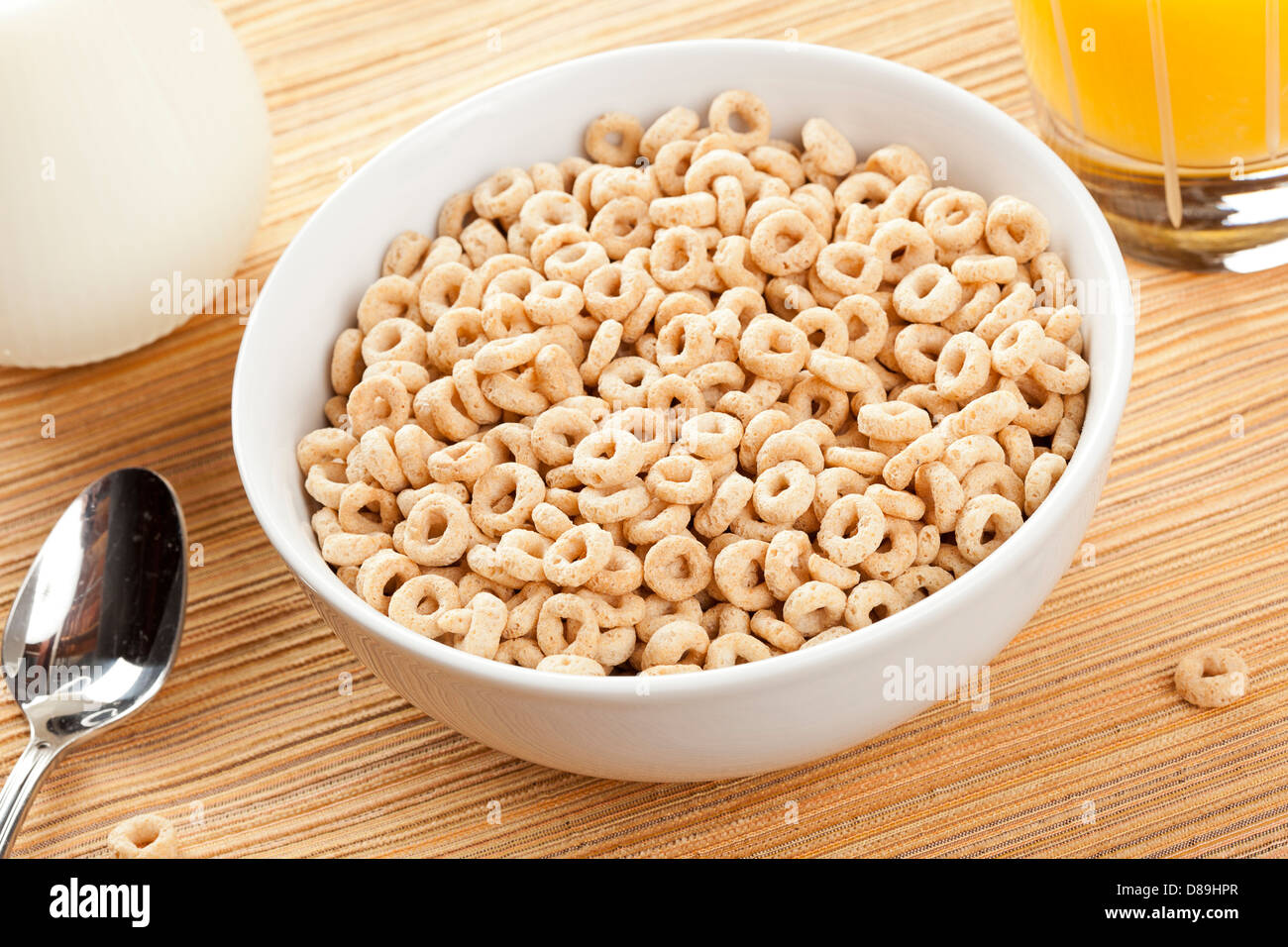 Organic Whole Wheat Cereal on a background Stock Photo - Alamy