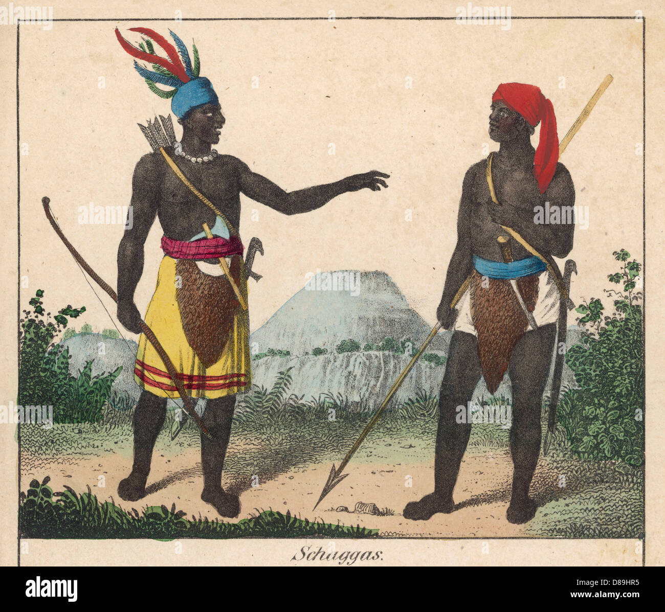 RACIAL TYPES S AFRICA Stock Photo - Alamy