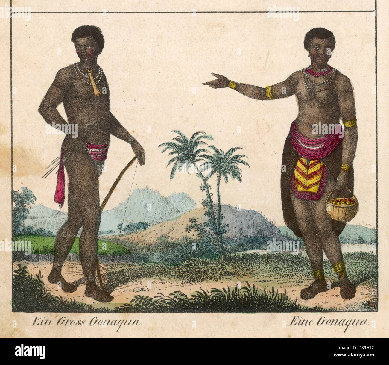 RACIAL TYPES S AFRICA Stock Photo - Alamy