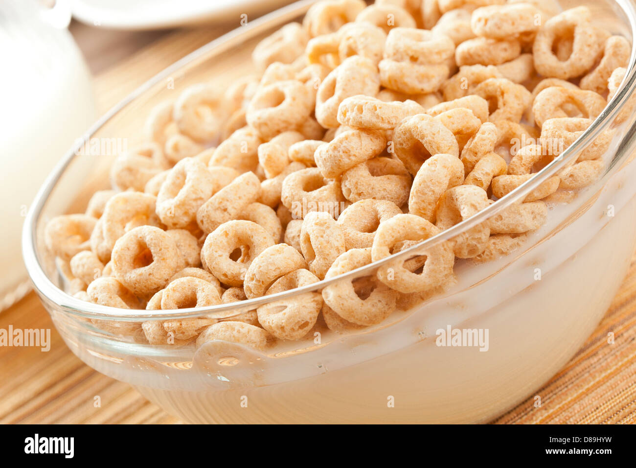 Organic Whole Wheat Cereal on a background Stock Photo - Alamy