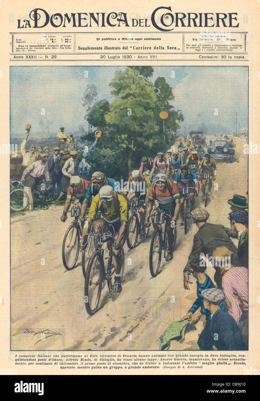 Tour de france 1930 hi-res stock photography and images - Alamy