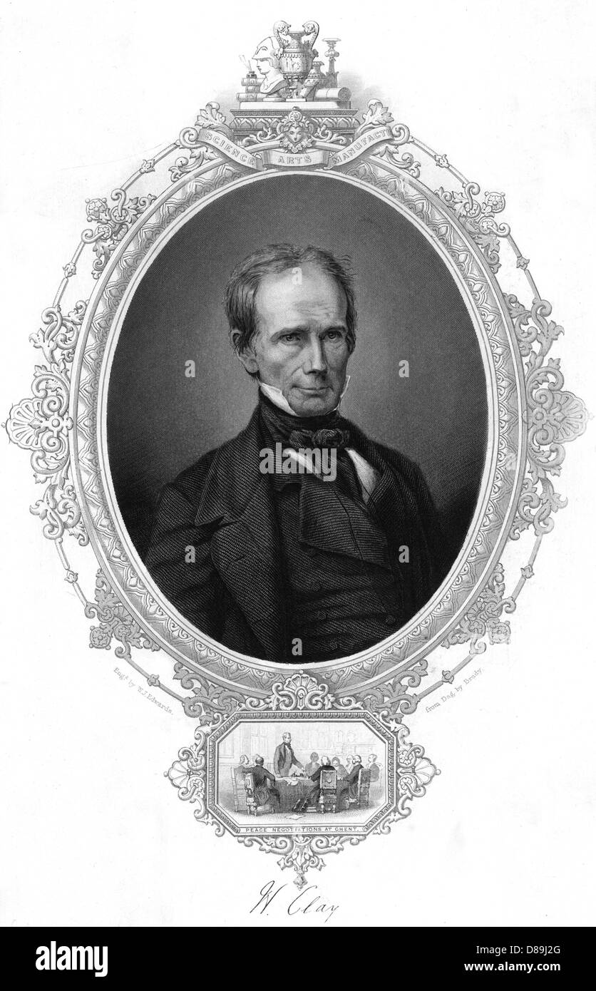 Henry clay statesman Black and White Stock Photos & Images - Alamy