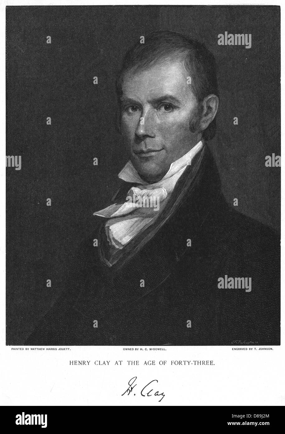 Henry clay statesman Black and White Stock Photos & Images - Alamy