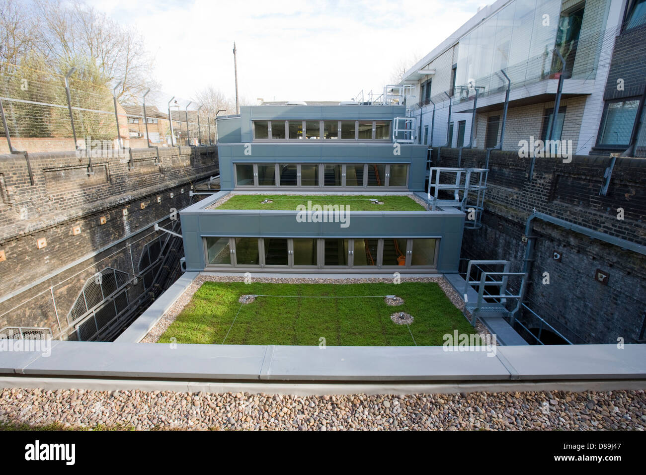 London Overground East London Railway Rotherhithe Station Stock Photo ...
