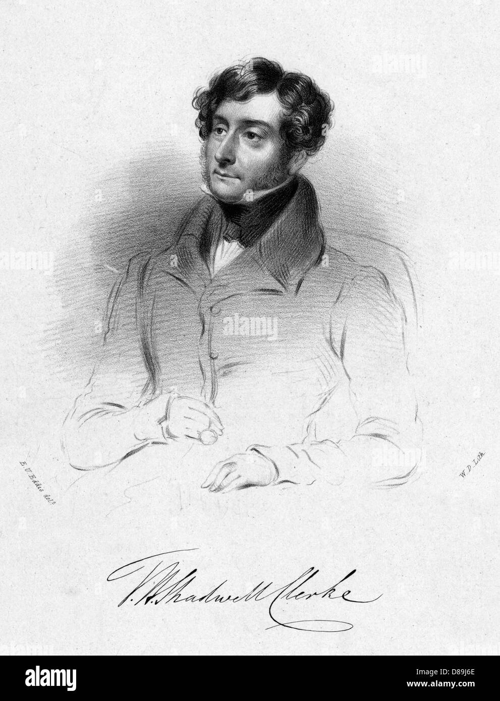 THOMAS H S CLERKE Stock Photo - Alamy