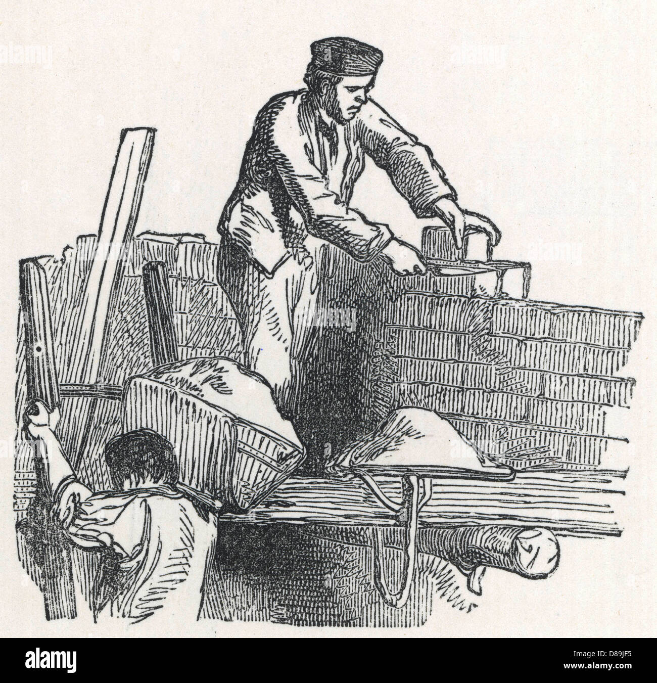 Hod carrier hi-res stock photography and images - Alamy