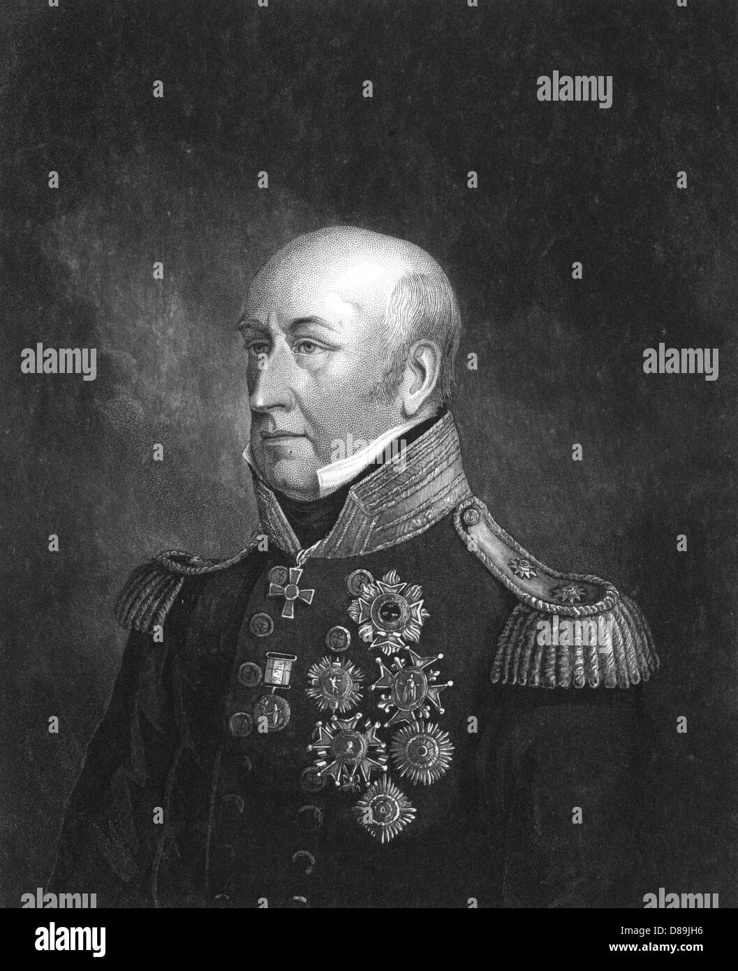 SIR EDWARD CODRINGTON Stock Photo - Alamy
