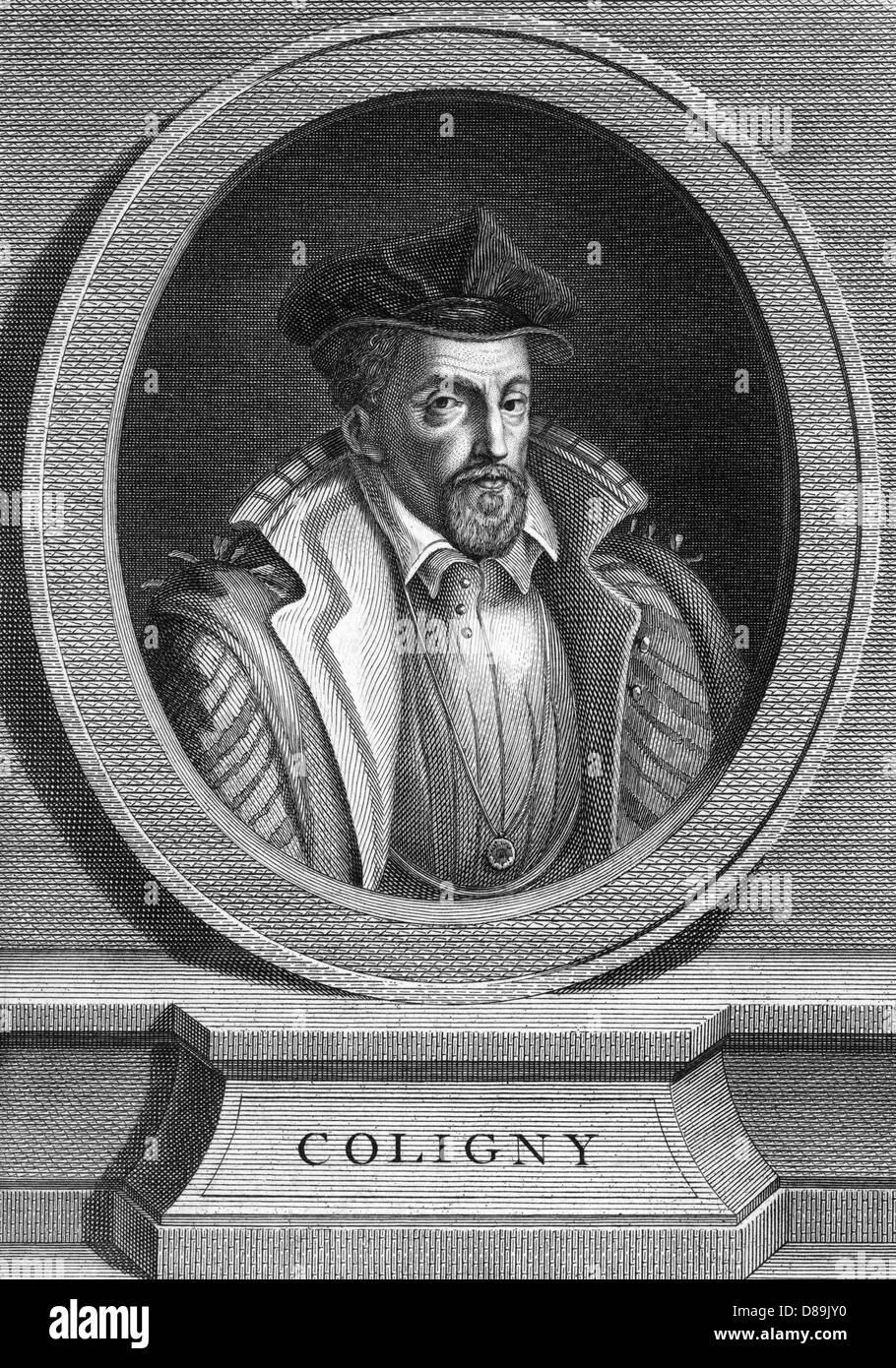GASPARD COLIGNY - 5 Stock Photo - Alamy