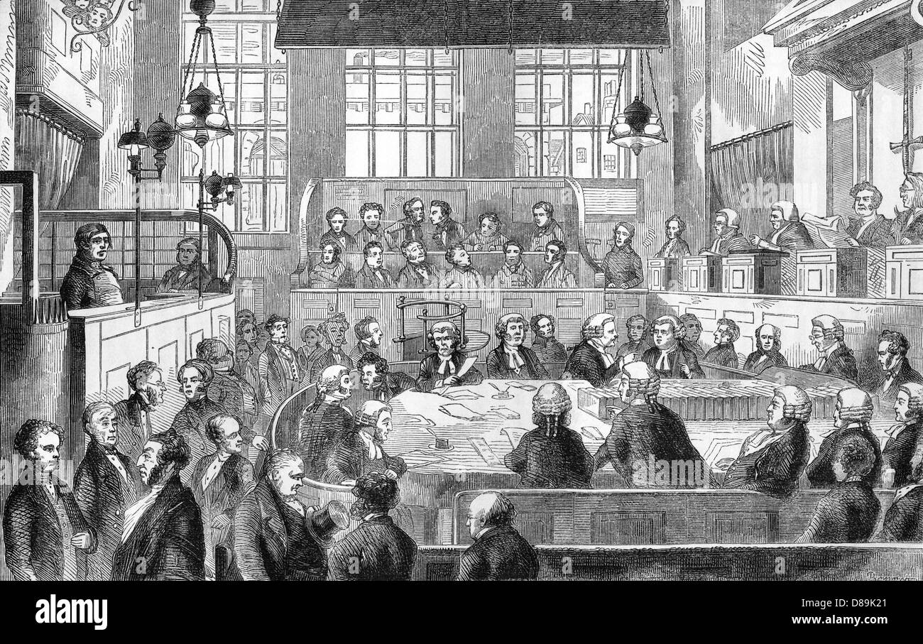 Court scene with judge hi-res stock photography and images - Alamy