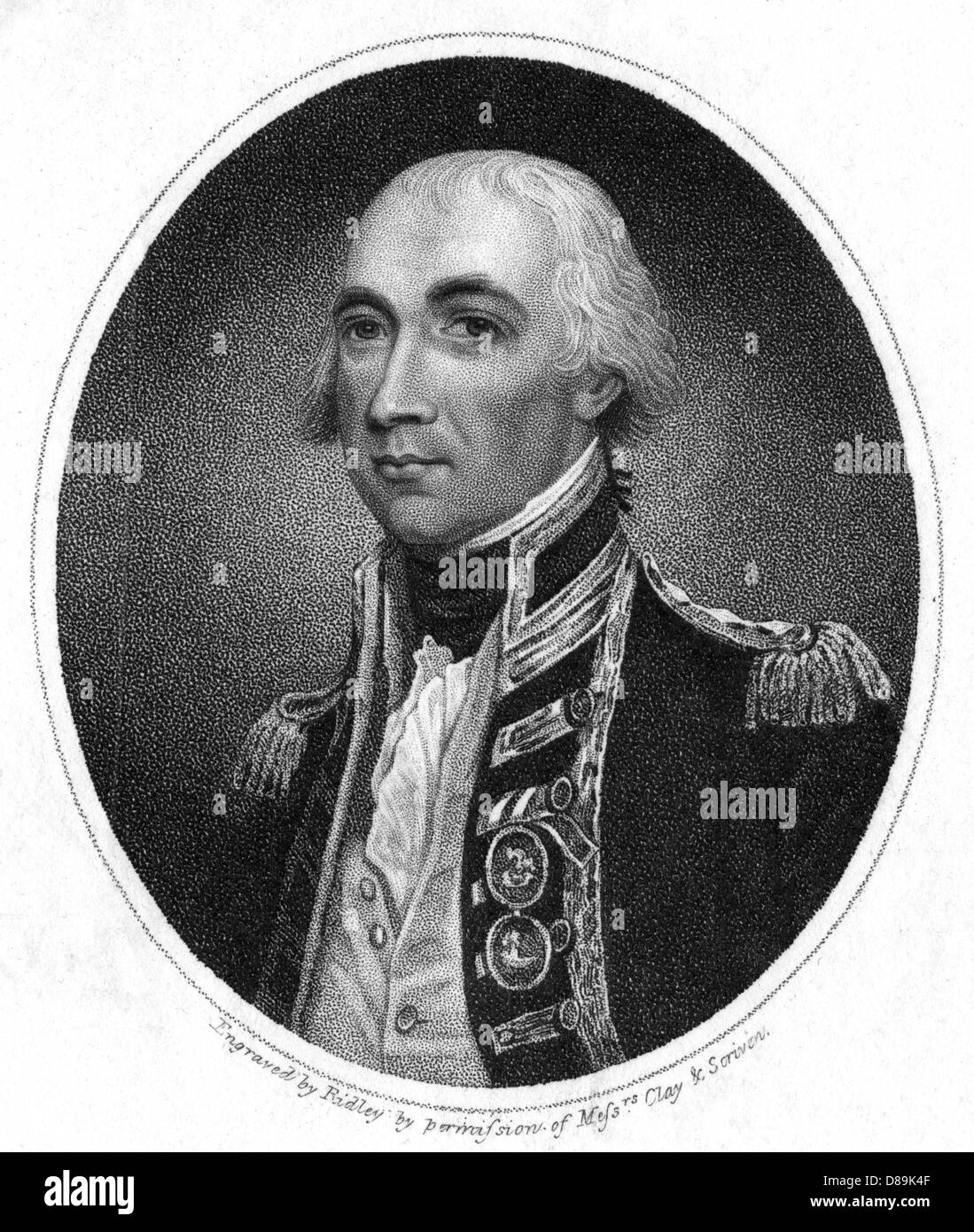 Lord collingwood Black and White Stock Photos & Images - Alamy