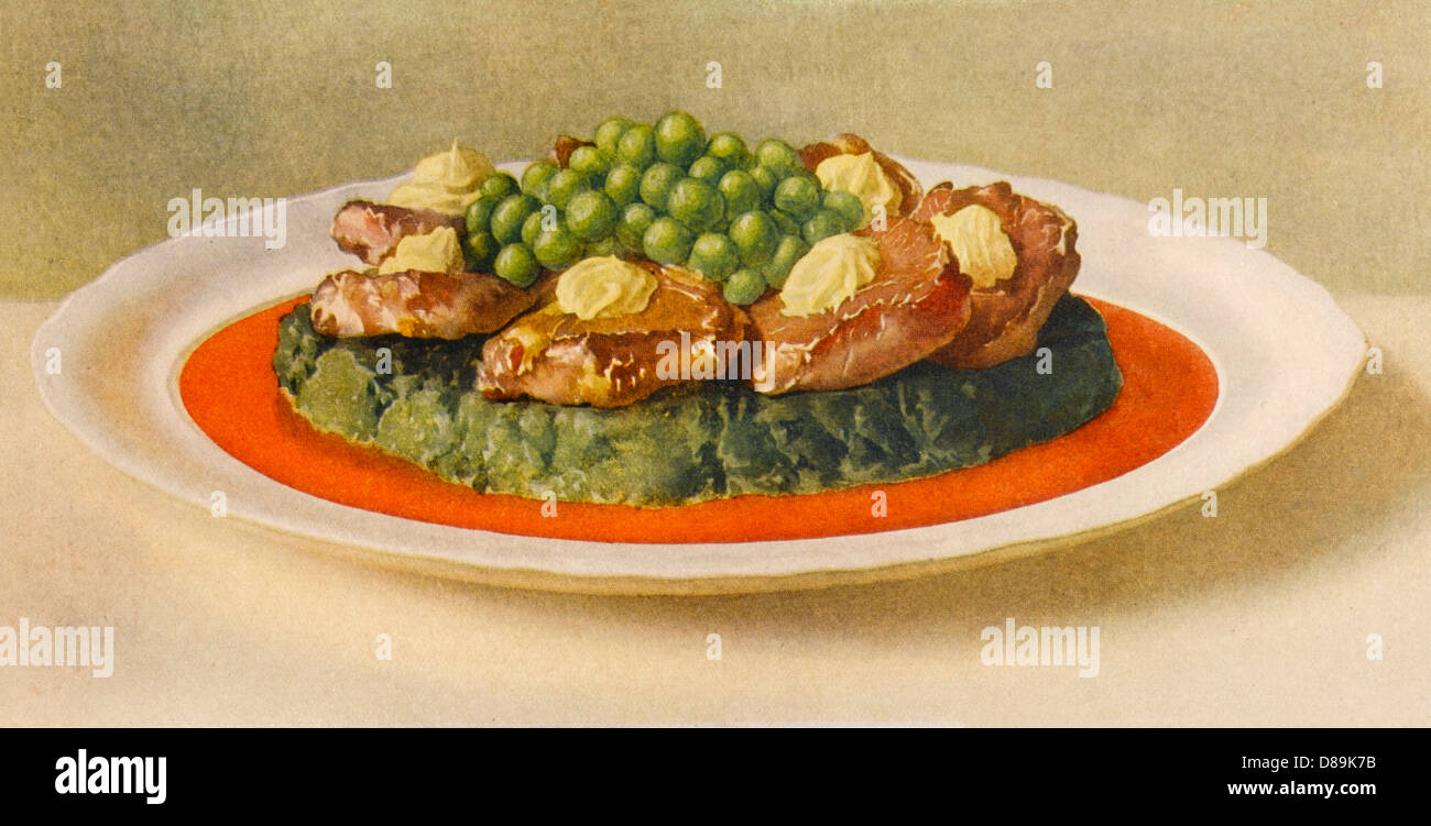 NOISETTES OF LAMB Stock Photo - Alamy
