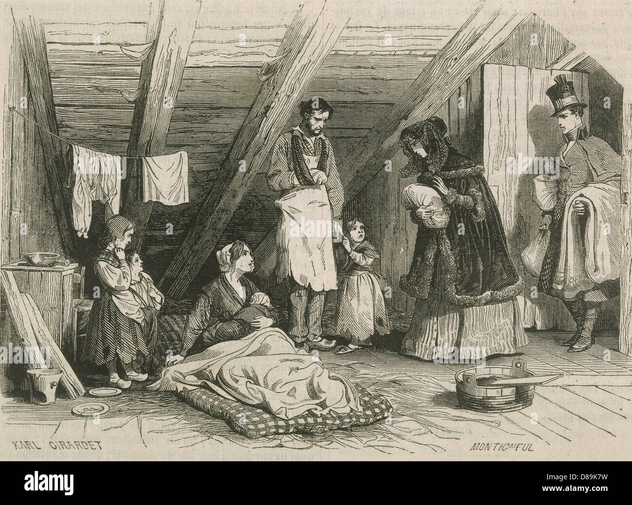 French poverty hi-res stock photography and images - Alamy