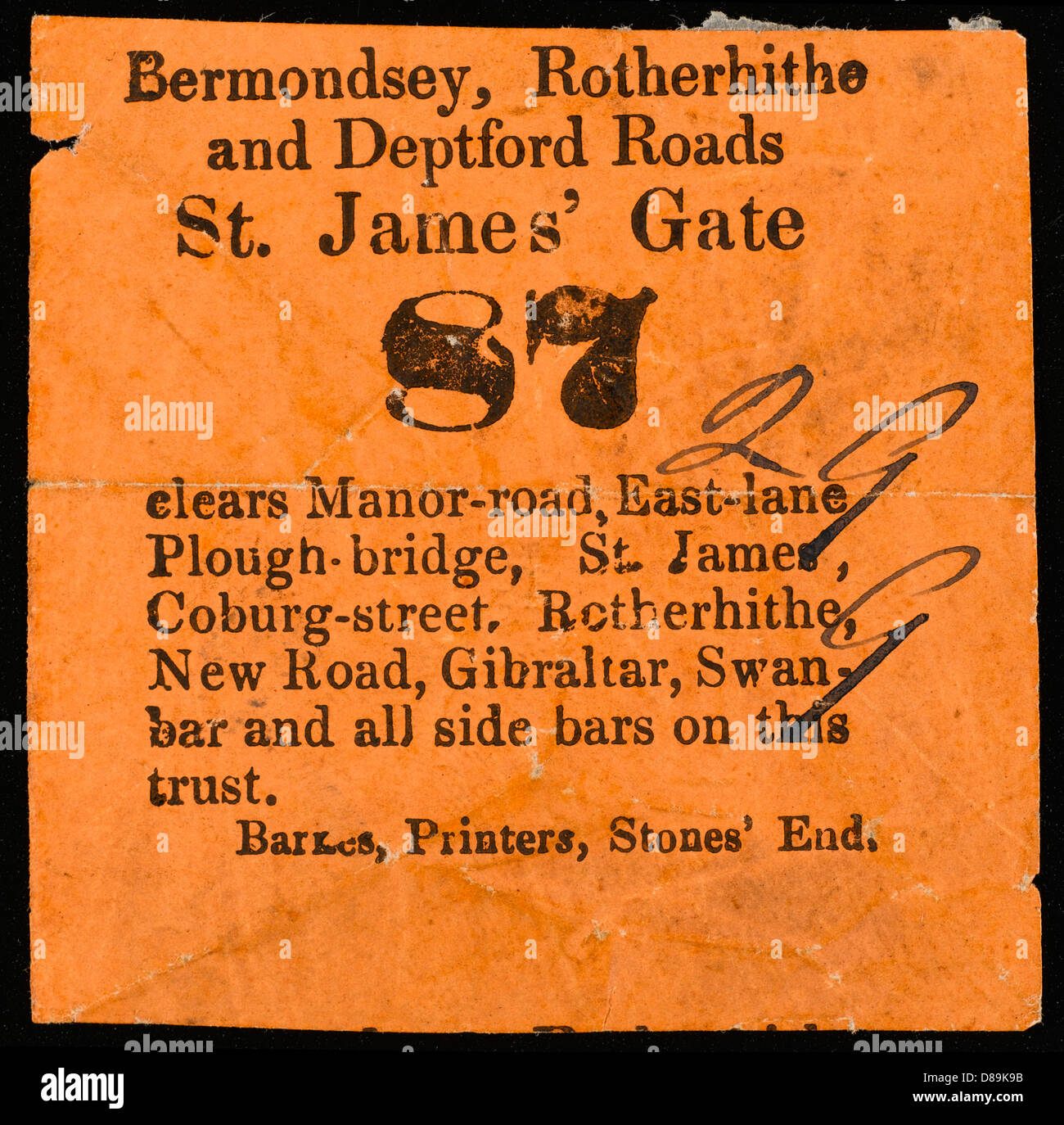 Tollgate hi-res stock photography and images - Alamy