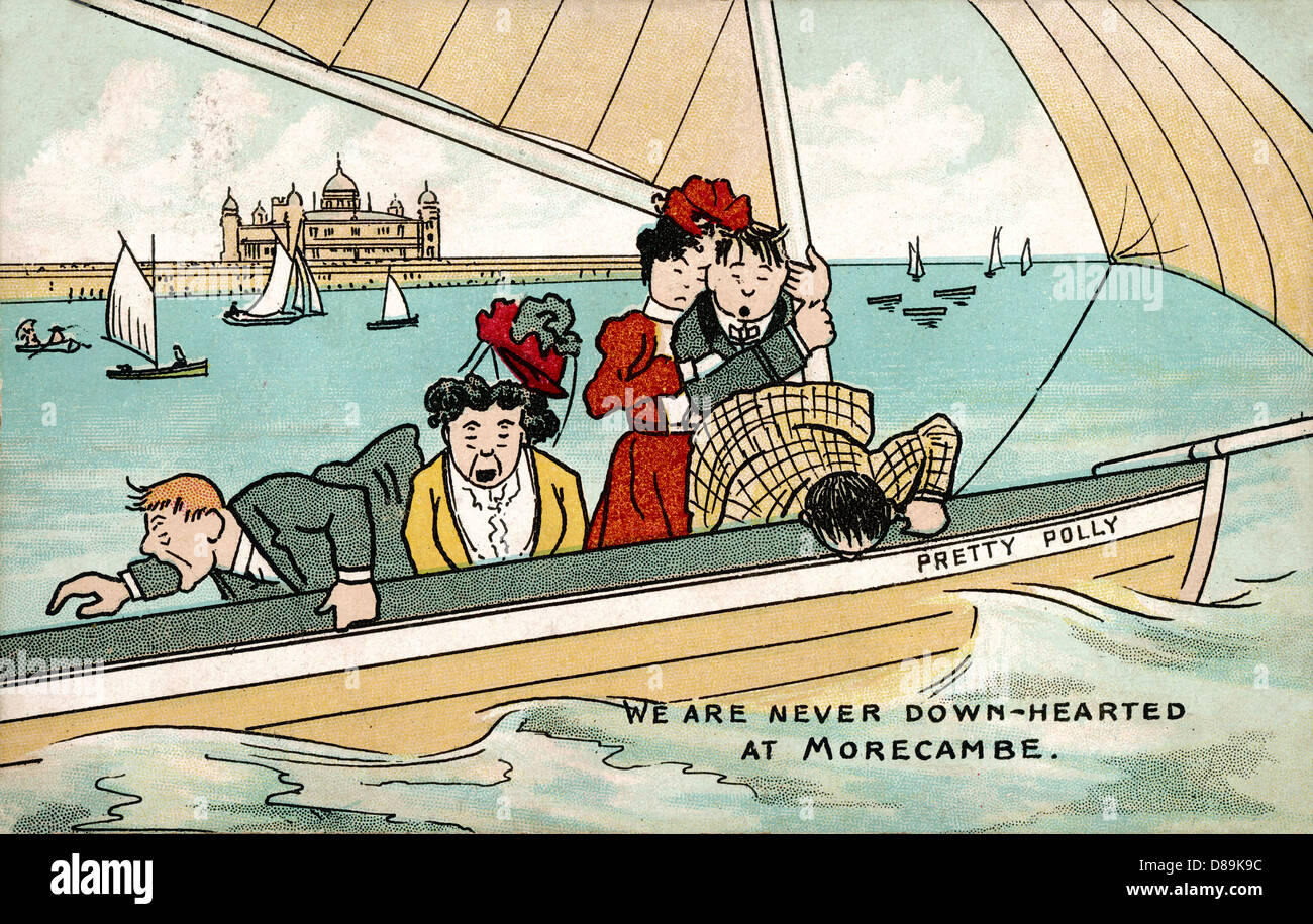 Downhearted at Morecambe Stock Photo - Alamy