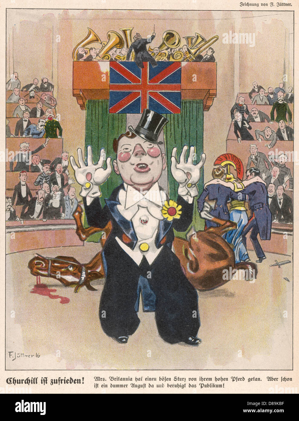 Winston Churchill Cartoon