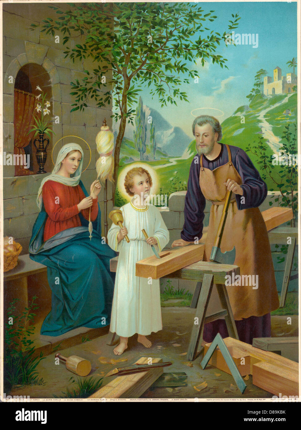 Jesus The Chiseller Stock Photo - Alamy