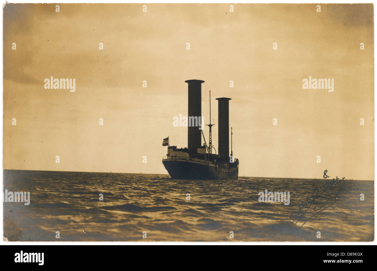 Flettners Rotor Ship 3 Stock Photo - Alamy