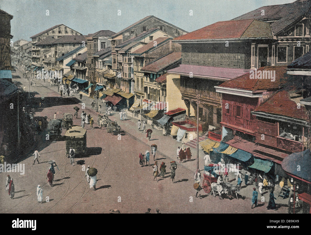 Street Scene in Bombay Stock Photo - Alamy