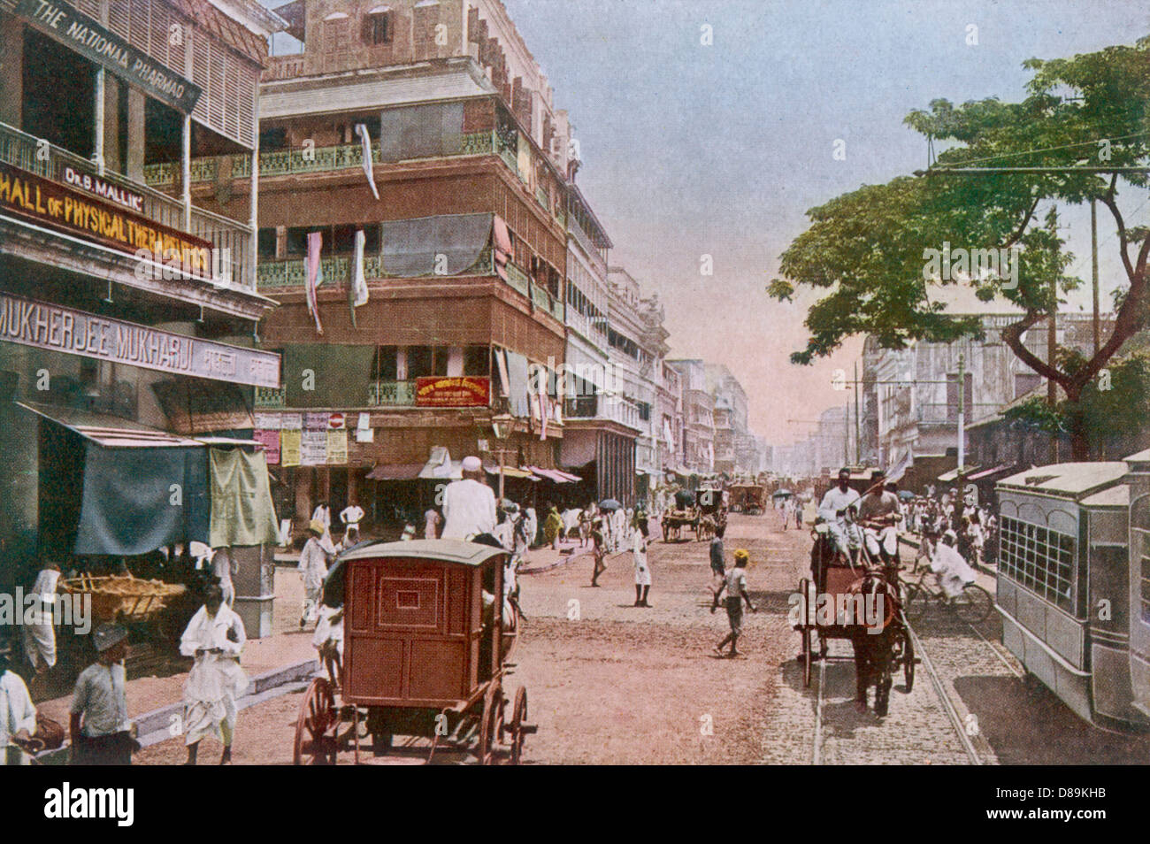 Street Scene in Calcutta Stock Photo - Alamy