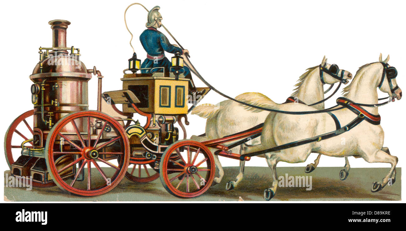 Horse Drawn Fire Engine High Resolution Stock Photography and Images ...
