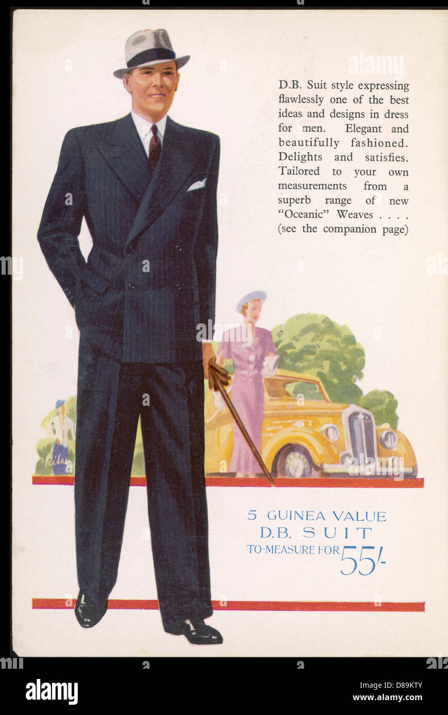 5-Guinea Suit 1939 Stock Photo - Alamy