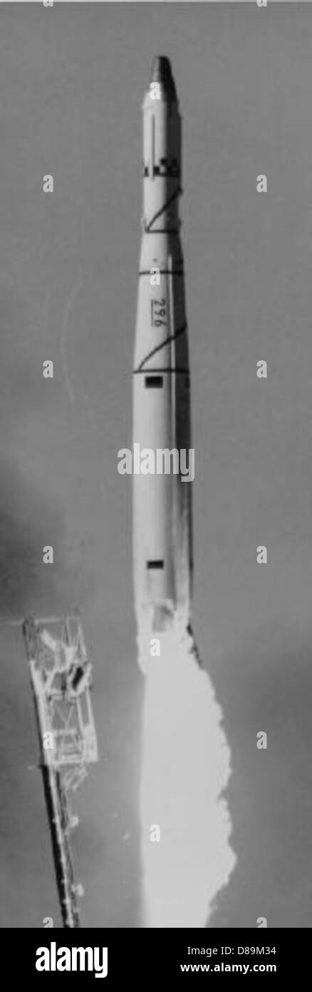 The Thor Agena B rocket launched the Discoverer 18 satellite on ...