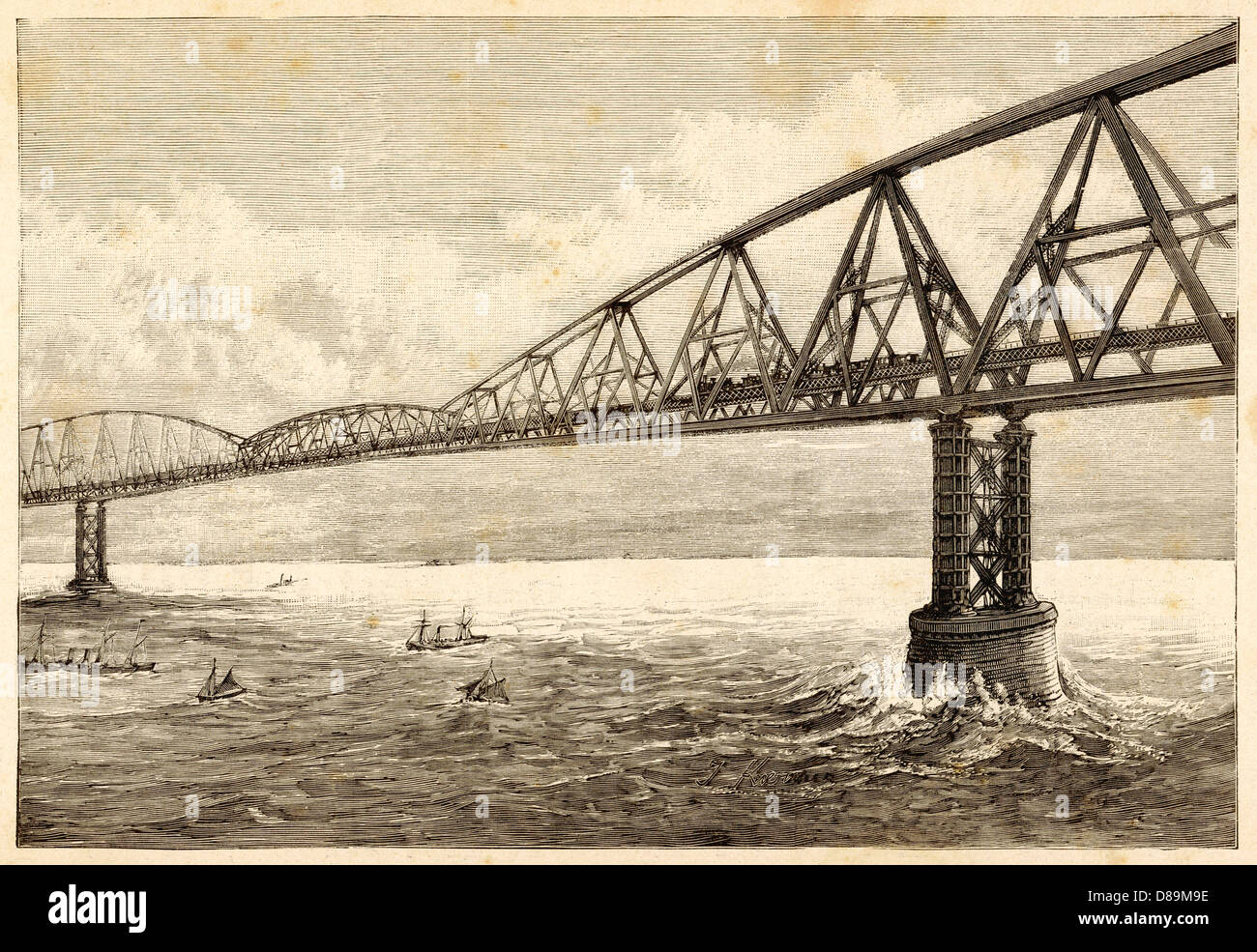 Channel Bridge 2 Stock Photo - Alamy