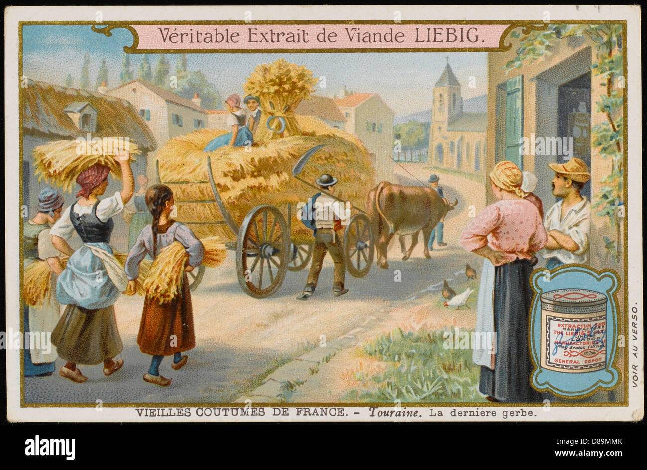 French Harvest Festival Stock Photo - Alamy