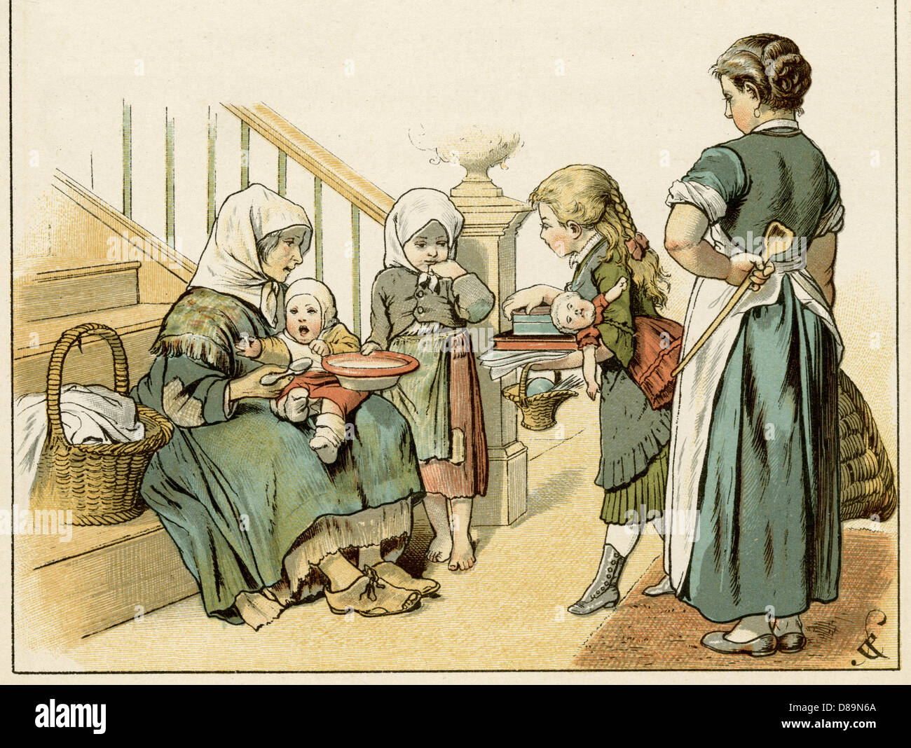 Giving to the poor hi-res stock photography and images - Alamy