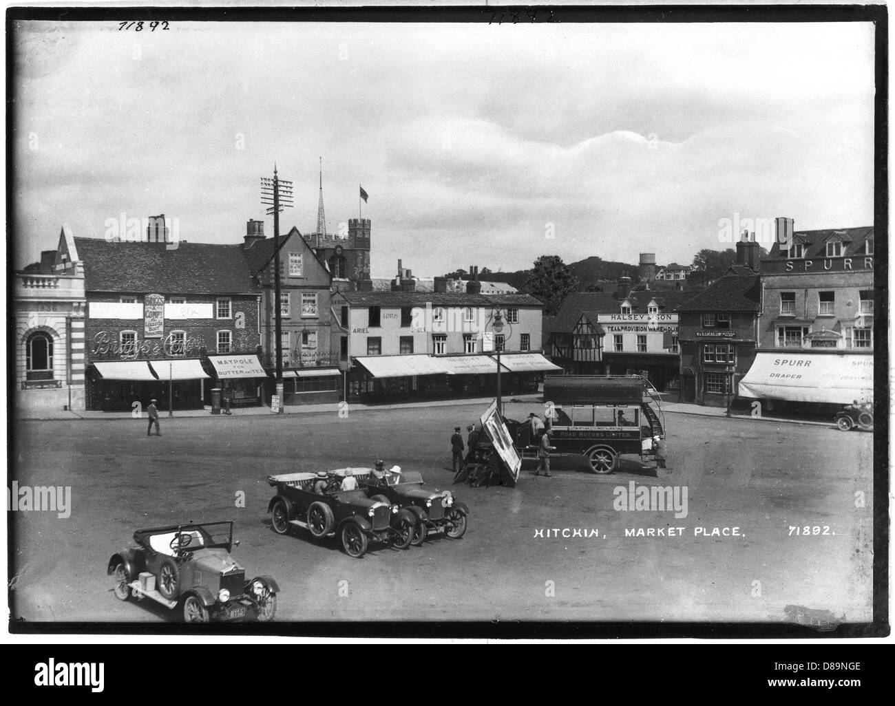 Hitchin hertfordshire Black and White Stock Photos & Images - Alamy