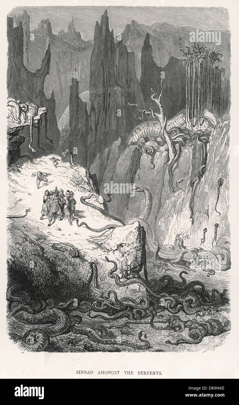 Serpents dore hi-res stock photography and images - Alamy