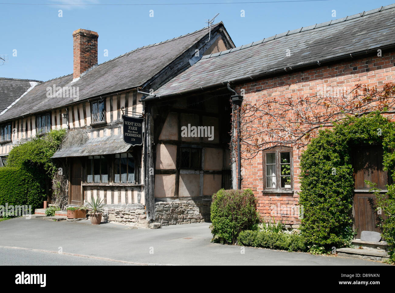 West End Farm early 15th century Black and White Village Trail ...