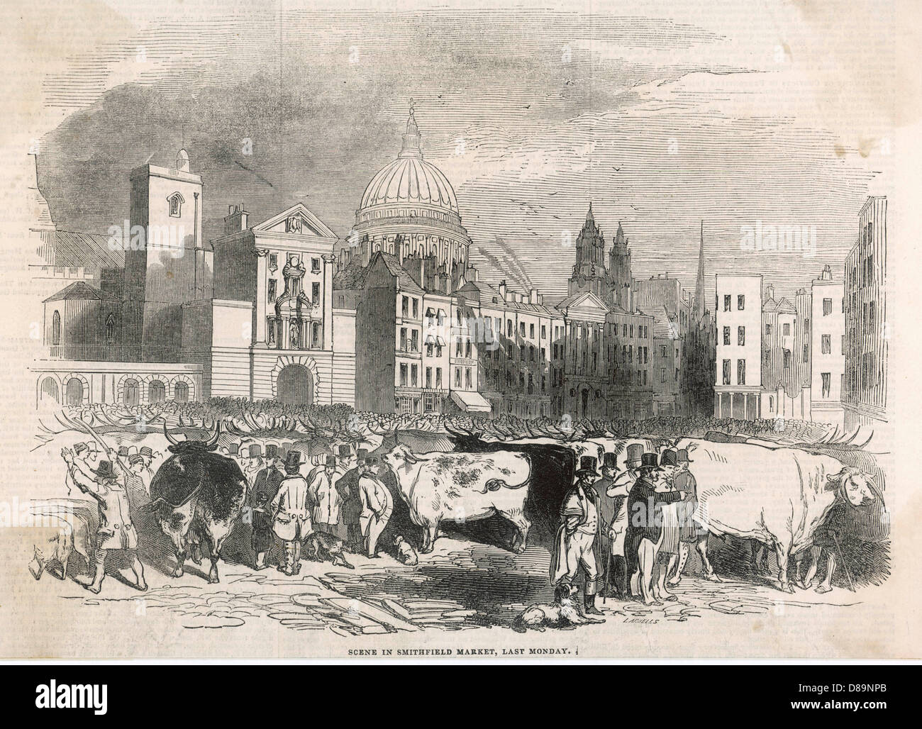 Smithfield cattle market hi-res stock photography and images - Alamy