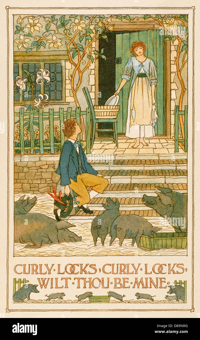 Curly locks hi-res stock photography and images - Alamy