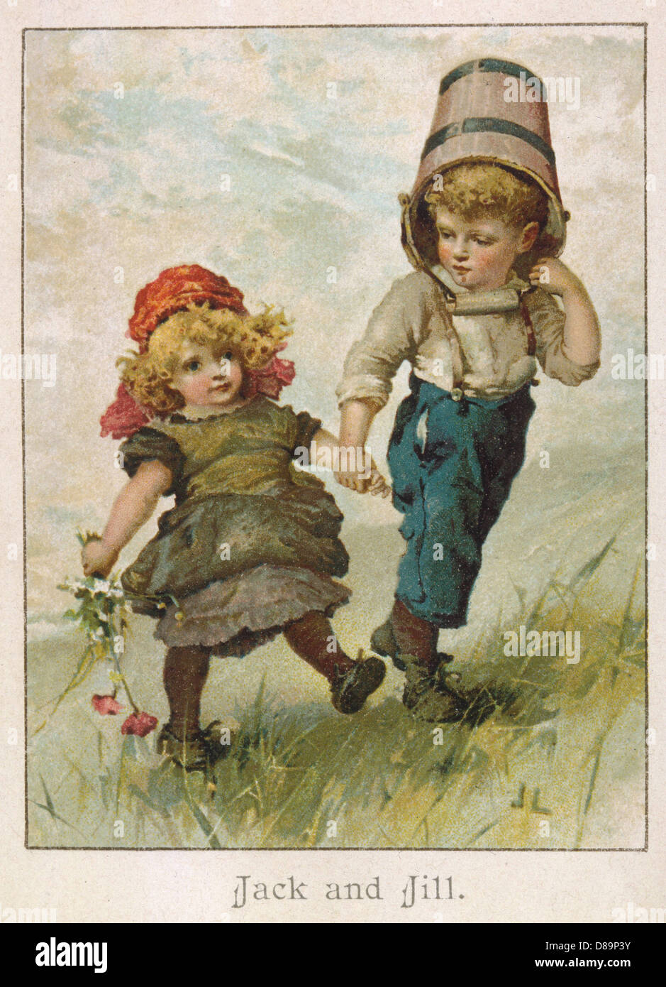 Jack and jill nursery rhymes hi-res stock photography and images - Alamy